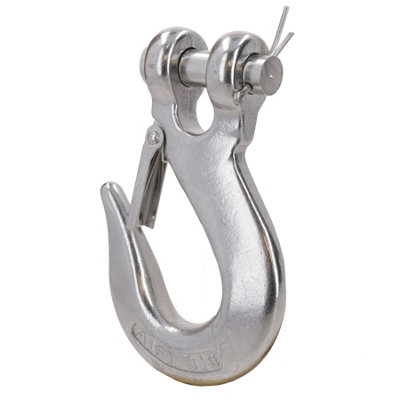 Clevis Sling Slip Hook with Safety Catch Stainless Steel for 12mm Chain ...