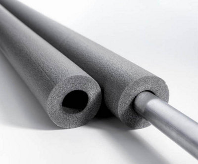 Climaflex Polyethylene foam Pipe lagging (L)1m (Dia) 15mm - 9mm Thick ...