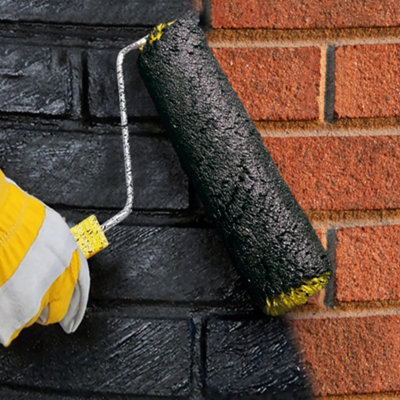 ClimaShield Damp Proof Paint - Waterproof Paint, (Black), Liquid DPM ...