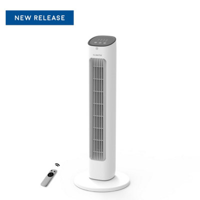 Climatik 32-Inch Tower Fan Quiet Cooling Oscillating with Remote ...