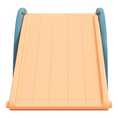 Climbing Frame Set with Two Dual-Sided Slides 263cm D
