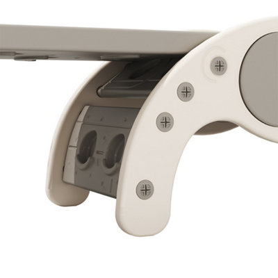 Climbing Frame Set with Two Dual-Sided Slides 263cm D