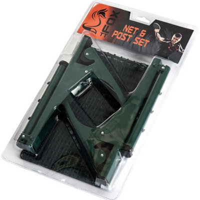 Clip-On Table Tennis Post & Net Set - Indoor & Outdoor Ping Pong Net ...
