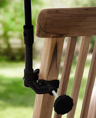 Clip on William Morris Parasol Umbrella with Universal Screw Clamp for ...