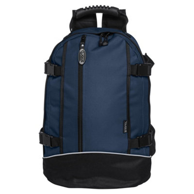 Clique Backpack II Reflective Piping Navy 16 L