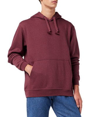 Clique Basic Hooded Sweater Burgundy S