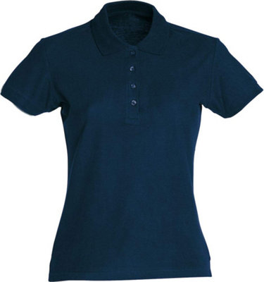 Clique Basic Polo Shirt Dark Navy S