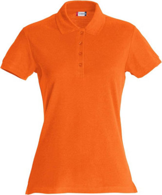 Clique Basic Polo Shirt Orange XXLarge