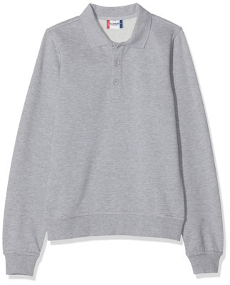 Clique Basic Polo Sweater Grey M
