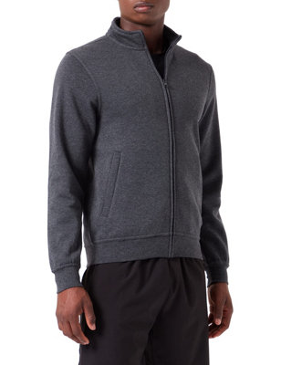 Clique Basic Zip Up Cardigan Anthracite XLarge