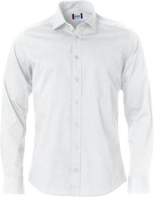 Clique Clark Regular Button Shirt White S