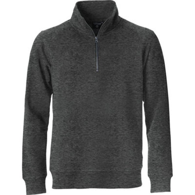 Clique Classic Half Zip Sweatshirt Anthracite S