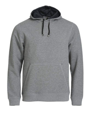 Clique Classic Hooded Sweater Grey S
