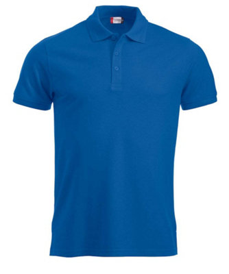 Clique Manhattan Polo Shirt Royal XLarge