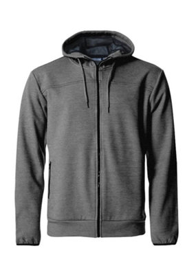 Clique Ottawa Hooded Jacket Grey XLarge