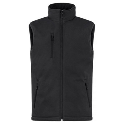 Clique Padded Softshell Vest Black XXLarge