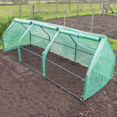 Cloche Plant Cover, Portable Mini Greenhouse, Outdoor Grow Polytunnel ...