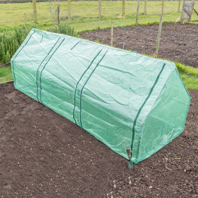 Cloche Plant Cover, Portable Mini Greenhouse, Outdoor Grow Polytunnel ...