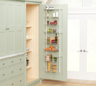 ClosetMaid 45.7cm/ 18" Wide Adjustable 8 Tier Wall Rack