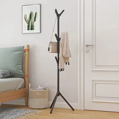 Clothes ,Coat and Hats Rack Floor To Floor Bedroom Coat Hook Bedroom ...