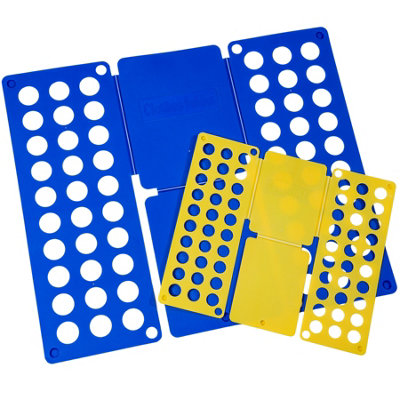 Clothes Folder - 2 small, 2 large folding boards, adult and child ...