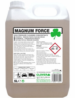 Clover Chemicals Magnum Force Car Cleaning Concentrate 5l