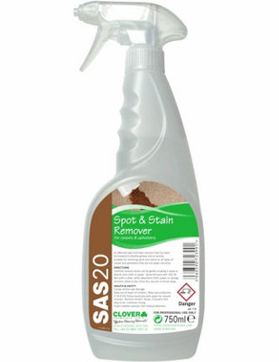 Clover Chemicals SAS 20 Spot & Stain Remover 750ml | DIY at B&Q