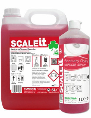 Clover Chemicals ScaleIT Sanitary Cleaner Descaler 5l