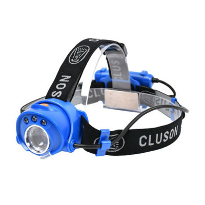 Clulite Super Beam Head Torch - Battery Operated Head Torch - HL12FC ...