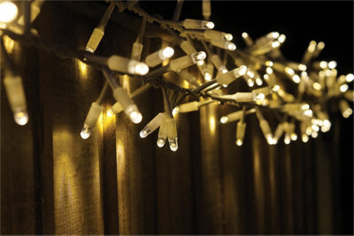 Cluster Lights White Rubber IP65 WW 50M