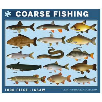 Coach House Partners Coarse Fish 1000 Piece Jigsaw