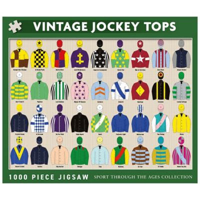 Coach House Partners Vintage Jockey Tops 1000 Piece Jigsaw
