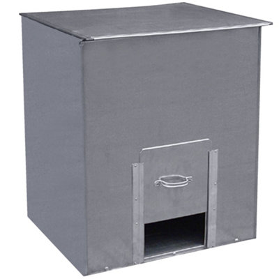 Coal Bunker Storage Galvanised Steel Bunker for Solid Fuels, Wood ...
