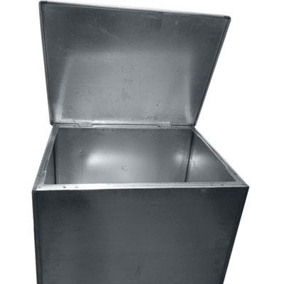 Coal Bunker Storage Galvanised Steel Bunker for Solid Fuels, Wood ...