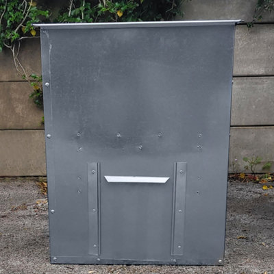 Coal Storage Galvanised Steel Log Bunker - 250kg No5
