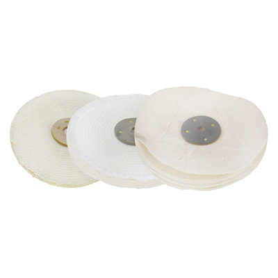 Coarse / Medium Final G Mops Polishing Sisal Floppy Mop 10" x 0.5" 1 ...