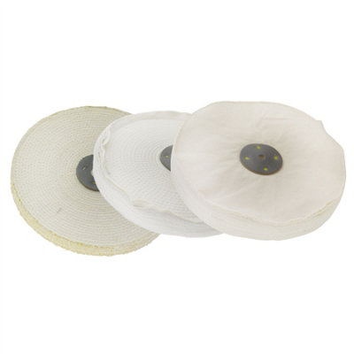 Coarse / Medium / Final G Mops Polishing Sisal Floppy Mop 12" x 1" 2 ...