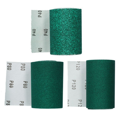 Coarse Medium Fine Aluminium Oxide Sanding Roll Sheet Sandpaper 15m x ...