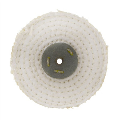 Coarse Sisal Fast Cut Buffing Polishing Mop 4" x 0.5" 1 Section 1st ...