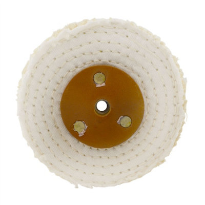 Coarse Sisal Fast Cut Buffing Polishing Mop 4" x 1.5" 3 Section 1st ...