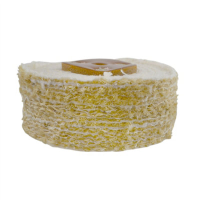 Coarse Sisal Fast Cut Buffing Polishing Mop 4" x 1.5" 3 Section 1st ...