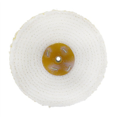Coarse Sisal Fast Cut Buffing Polishing Mop 6" x 1" 2 Section 1st Stage ...