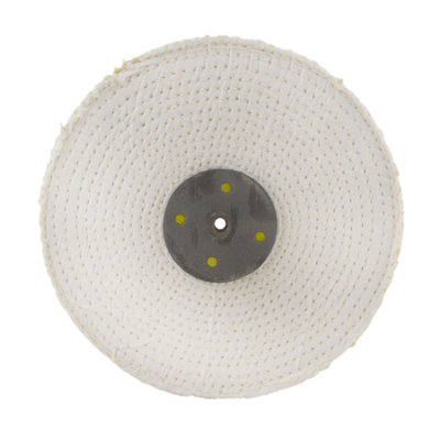 Coarse Sisal Fast Cut Buffing Polishing Mop 8" x 1" 2 Section 1st Stage ...