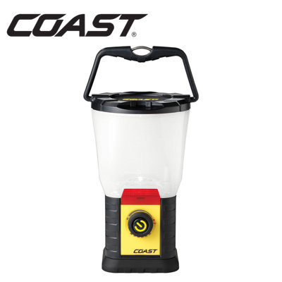 COAST EAL 20 LED Lantern 375Lumens 100Hrs Pre Set Red and White Light ...