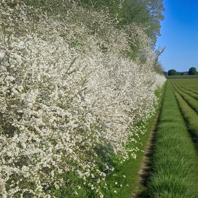Coastal 40 x Bare Root Hedging Mix - Salt Tolerant Native Hedging for ...