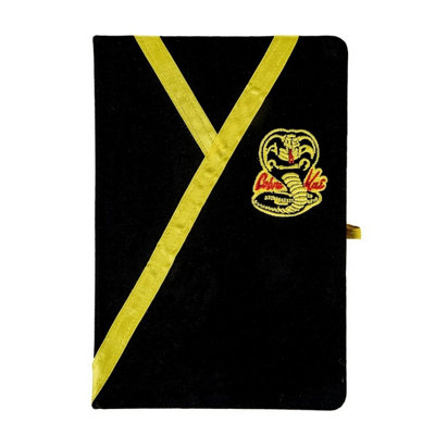 Cobra Kai Gi A5 Notebook Black/Yellow (One Size)