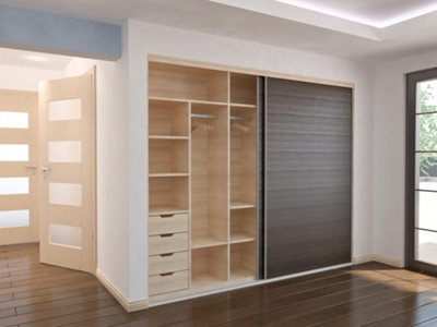 Coburn Celantur 50 2 door 3m sliding wardrobe trackset