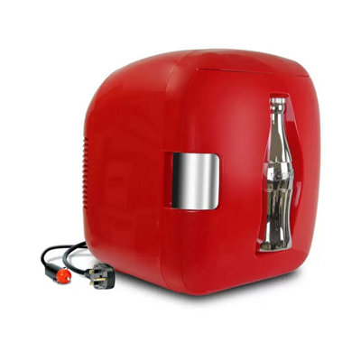 Coca-Cola Heritage 7.9L Mini Fridge, Portable 12 Can Cooler & Warmer ...