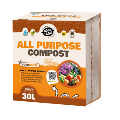 Coco&Coir Coco Boost- 30L - Peat Free Compost