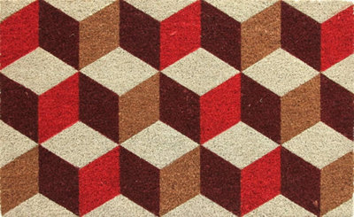 Coco&Coir Door Mat Natural Coir Rubber Backed Eco-Friendly Indoor ...